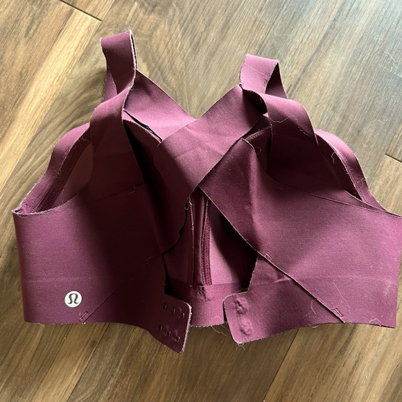 lululemon athletica | Intimates & Sleepwear | Maroon High Support ...